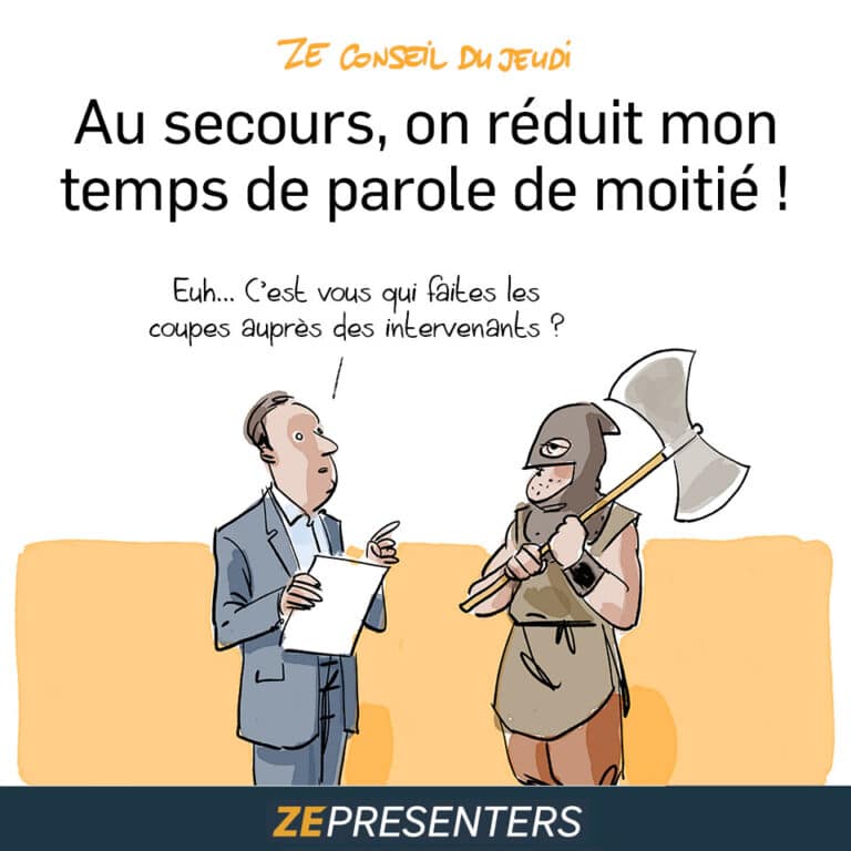 Au secours, on réduit mon temps de moitié ! - ZEPRESENTERS
