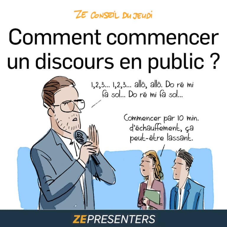 Comment commencer un discours en public ? - ZEPRESENTERS